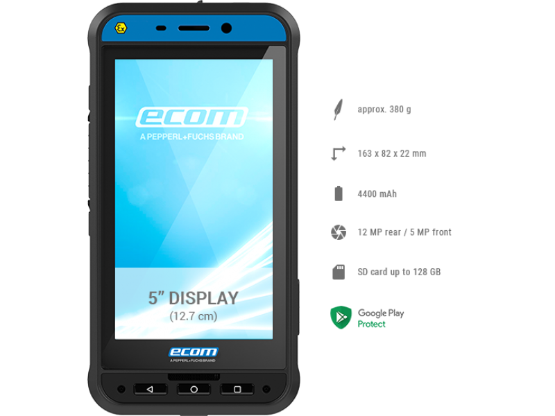 Locação Celular Industrial - ECOM Instruments Smart-Ex 02 DZ1