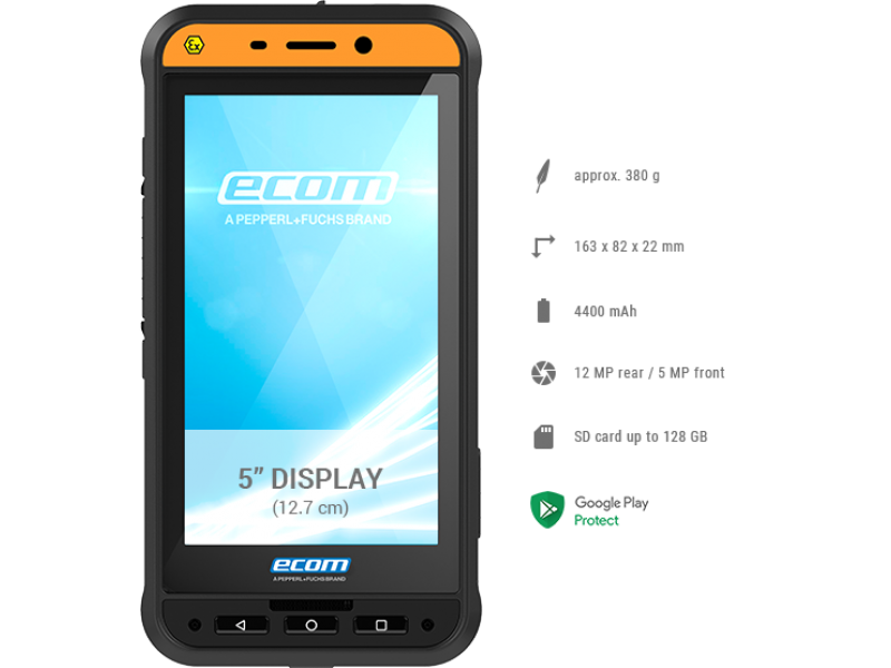 smartphone robusto industrial intrinsecamente seguro - ECOM Instruments ...