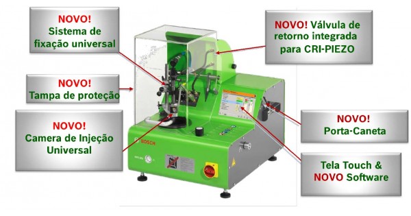 Testador Eletrônico de Injetor Diesel Bosch EPS 205