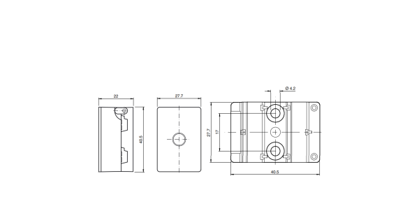 Modulo Splitter Box ASI G10 Pepperl Fuchs VAZ-2FK-G10-BRIDGE